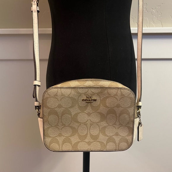 Coach | Bags | Coach Mini Camera Bag In Signature Canvas | Poshmark